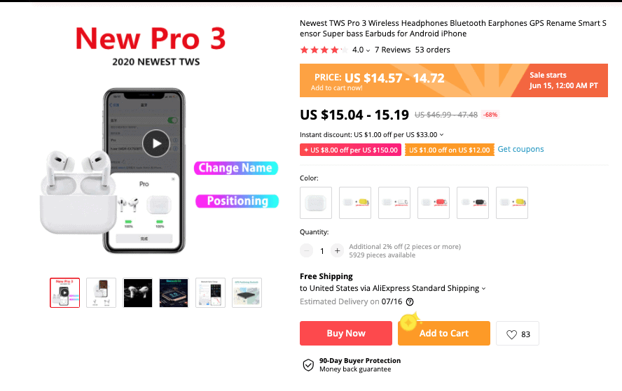 Best Fake AirPods Pro and Airpods 3 Clone I tried from Aliexpress and ...